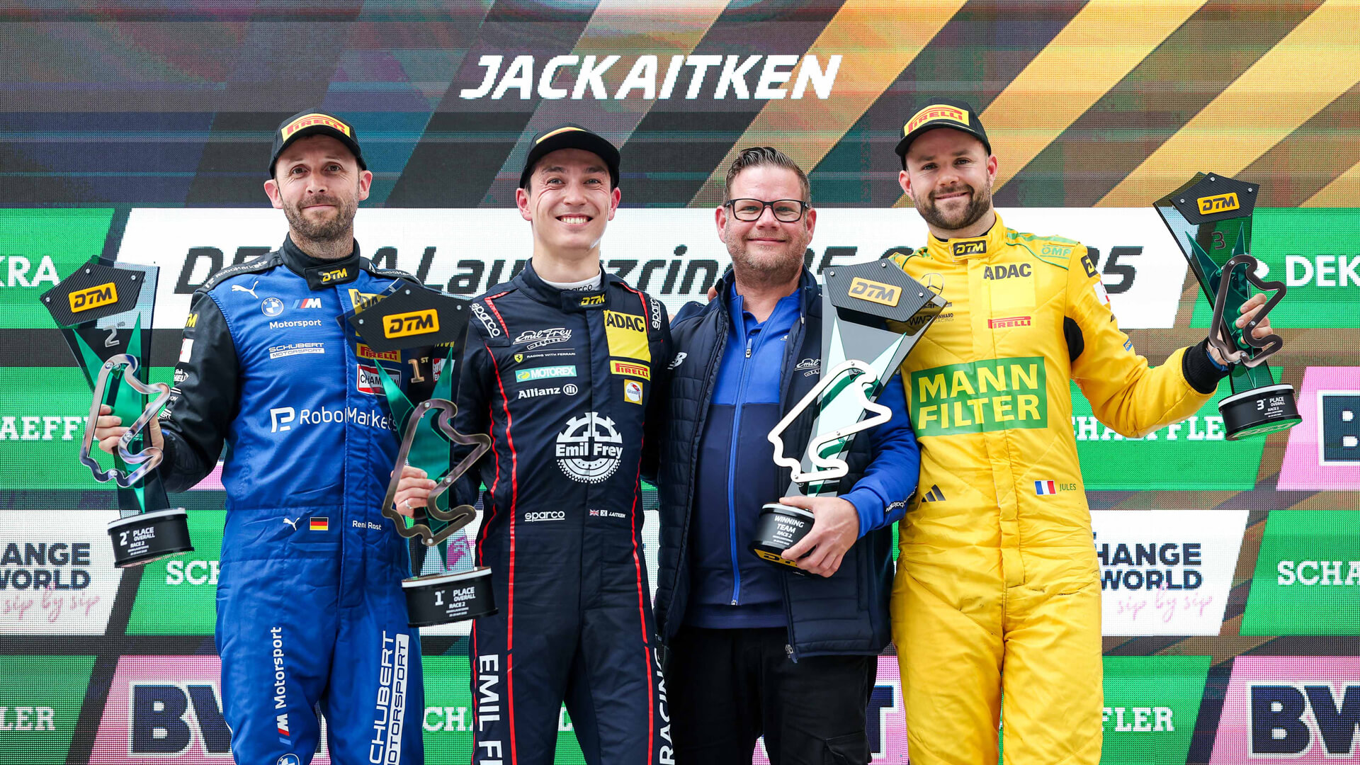 Emil Frey Racing claims impressive victory at DTM at Lausitzring - Emil ...