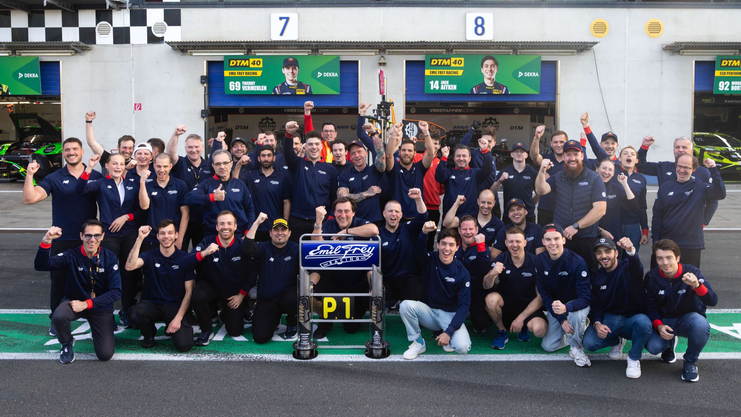 Emil Frey Racing wins DTM season opener at Oschersleben - Emil Frey Racing